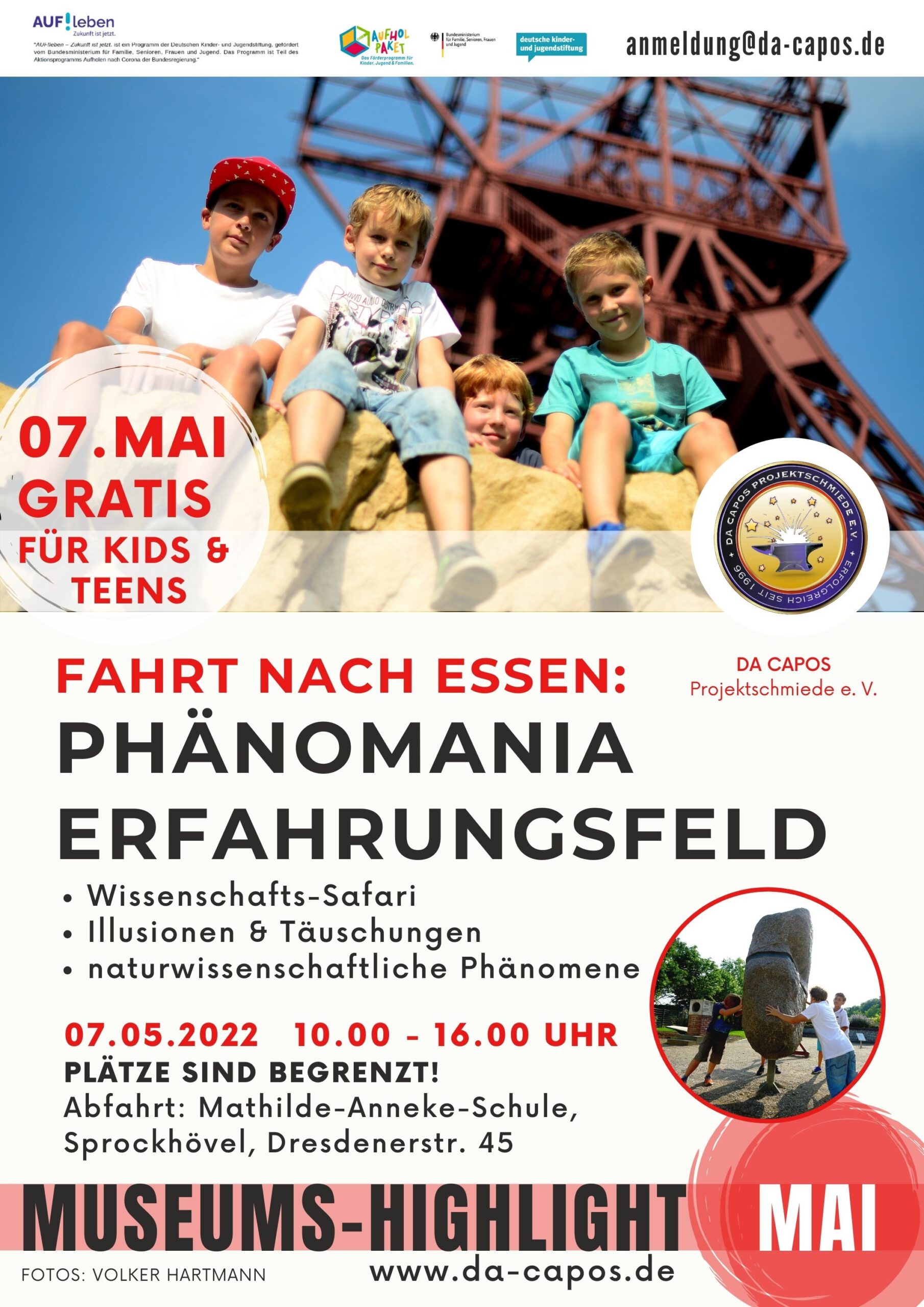 Events, Ausflüge, Workshops - Da Capos – Projektschmiede e.V.